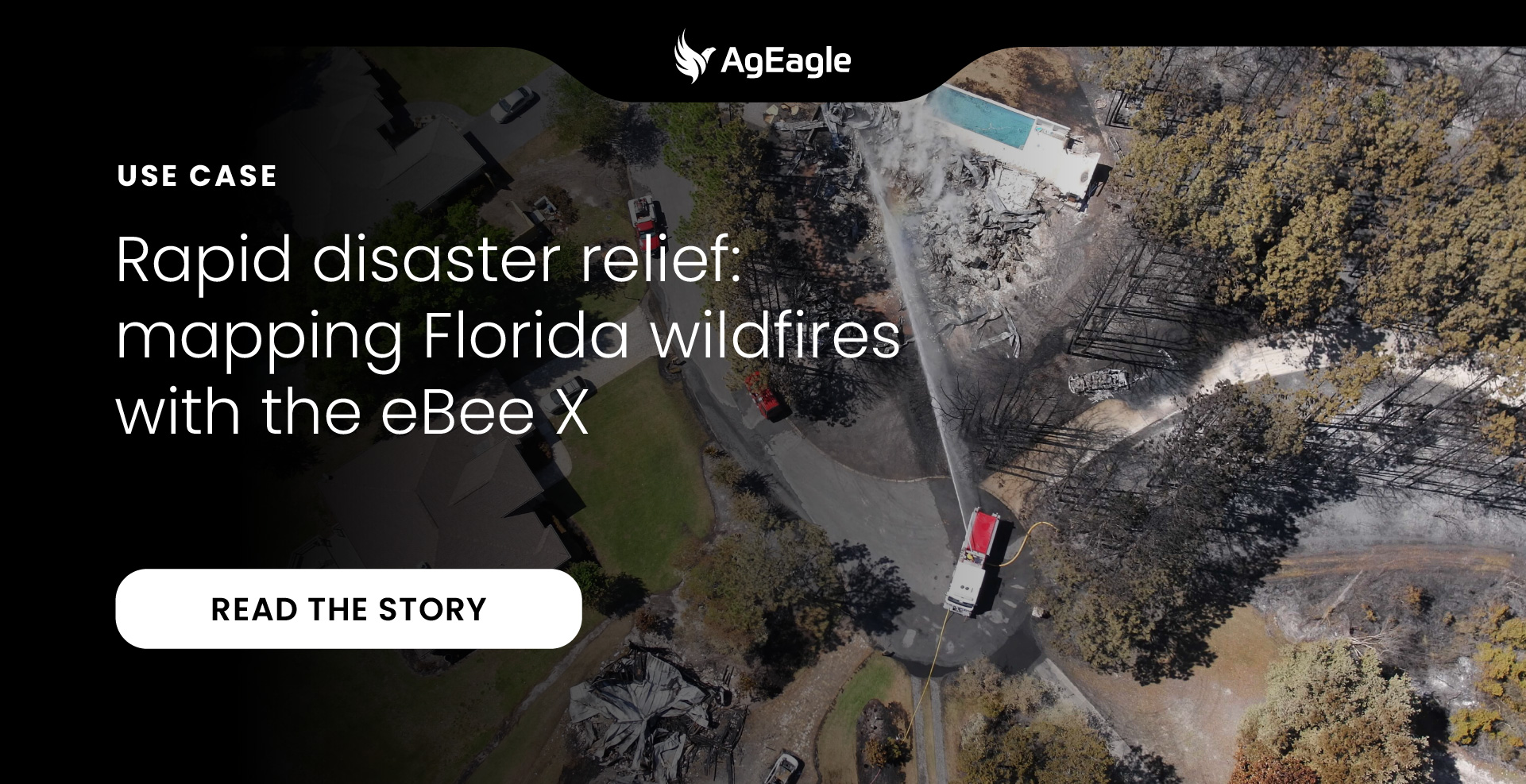 Rapid disaster relief: mapping Florida wildfires with the eBee drone ...