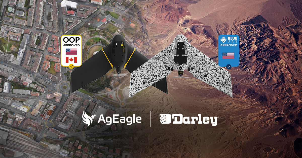 AgEagle Teams with Darley to Expand Market Reach of Company's High ...
